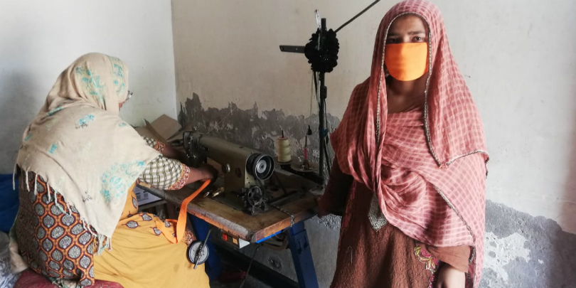 Pakistan women help protect their communities from Covid-19 by sewing ...